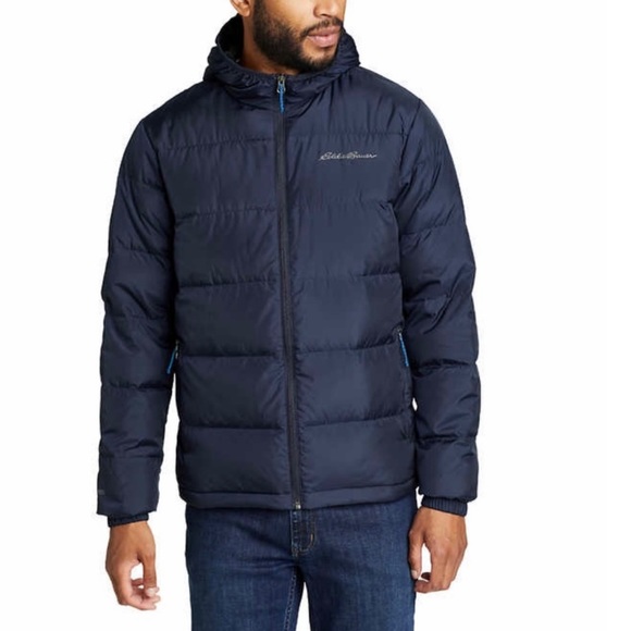 Eddie Bauer | Jackets & Coats | Eddie Bauer Mens Hooded Down Jacket ...